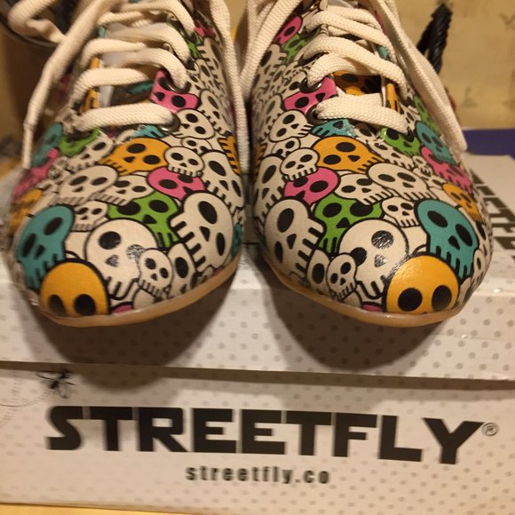 Streetfly | Shoes | Streetfly Sugar Skull Oxfords | Poshmark